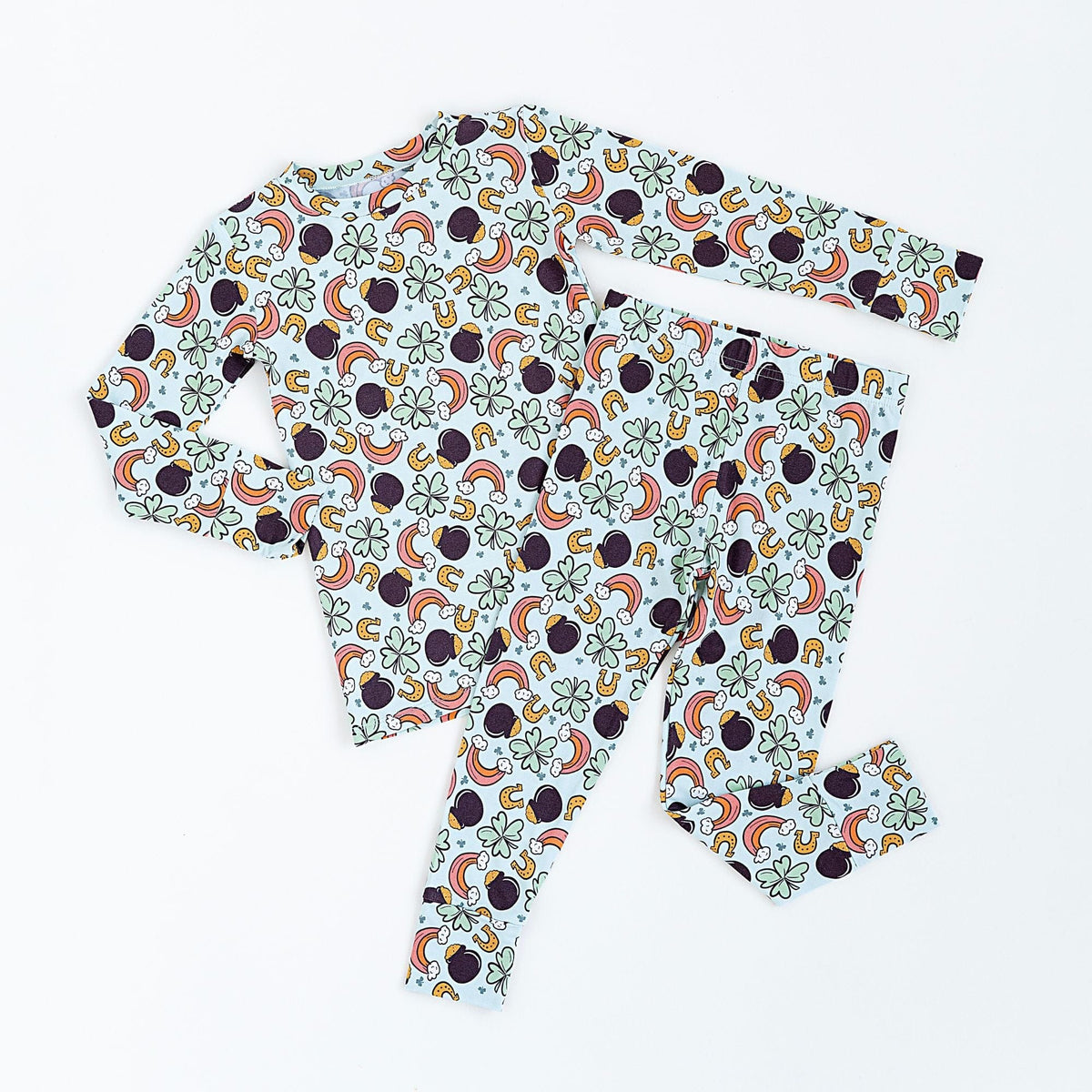 Zero Lucks Given Two-Piece Pajama Set