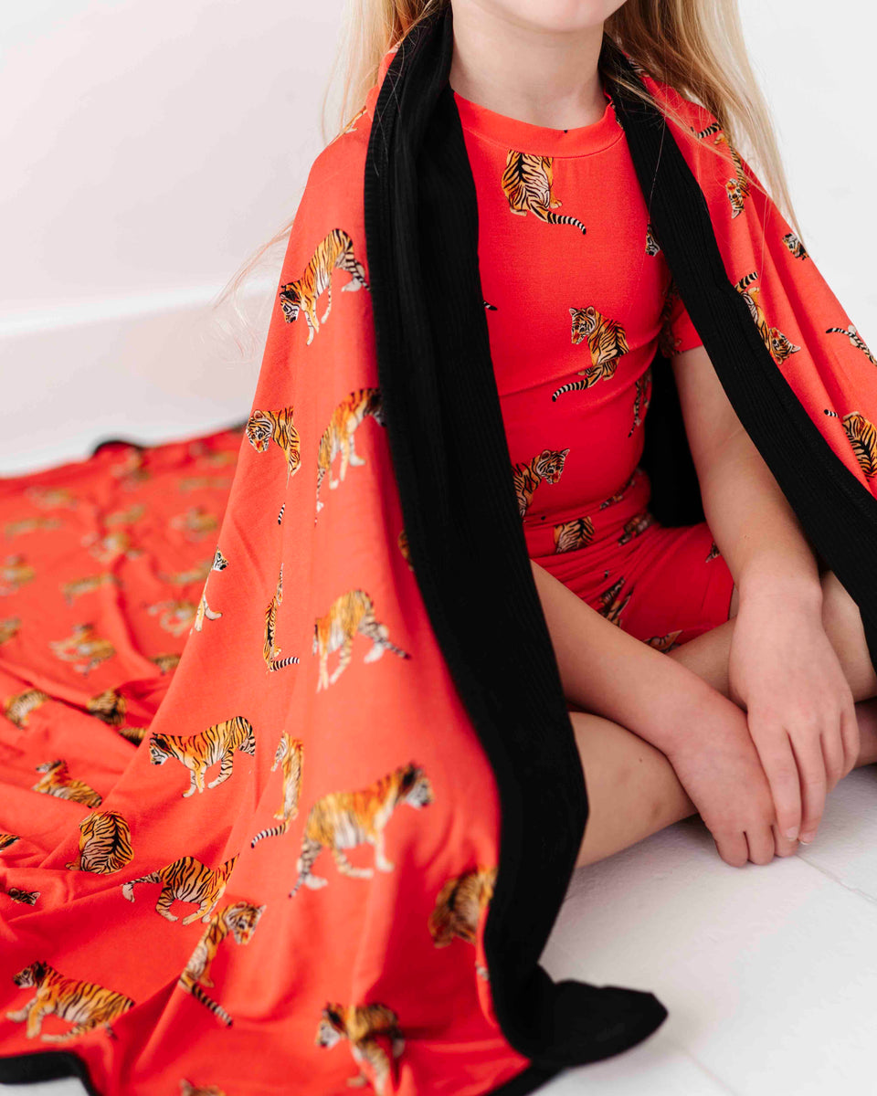 Go Get 'Em Tiger Bum Bum Blanket