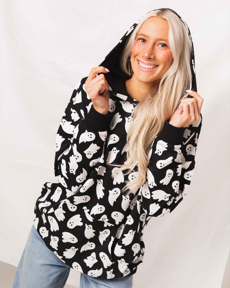 Here Ghost Nothing Adult Unisex Hoodie