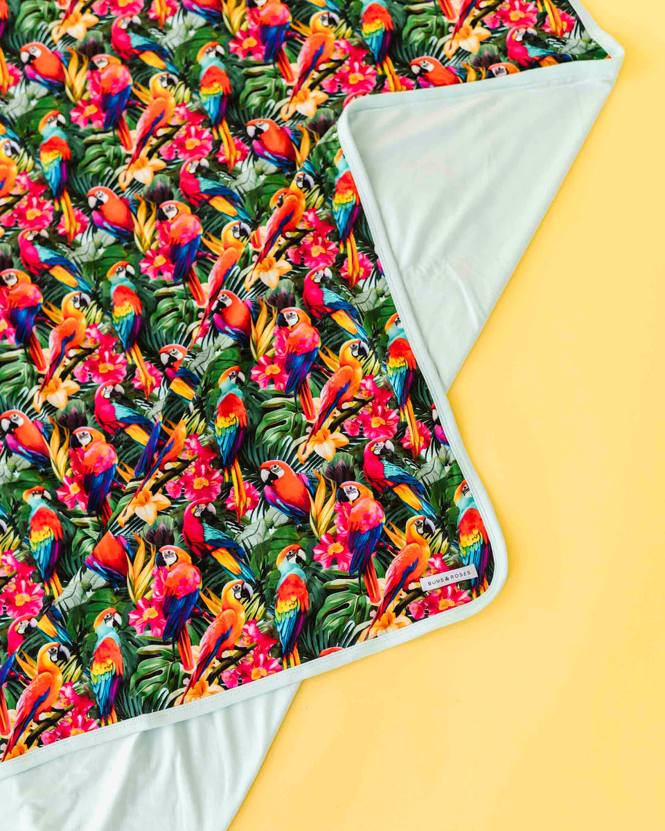 Parrot-ise Found Bum Bum Blanket