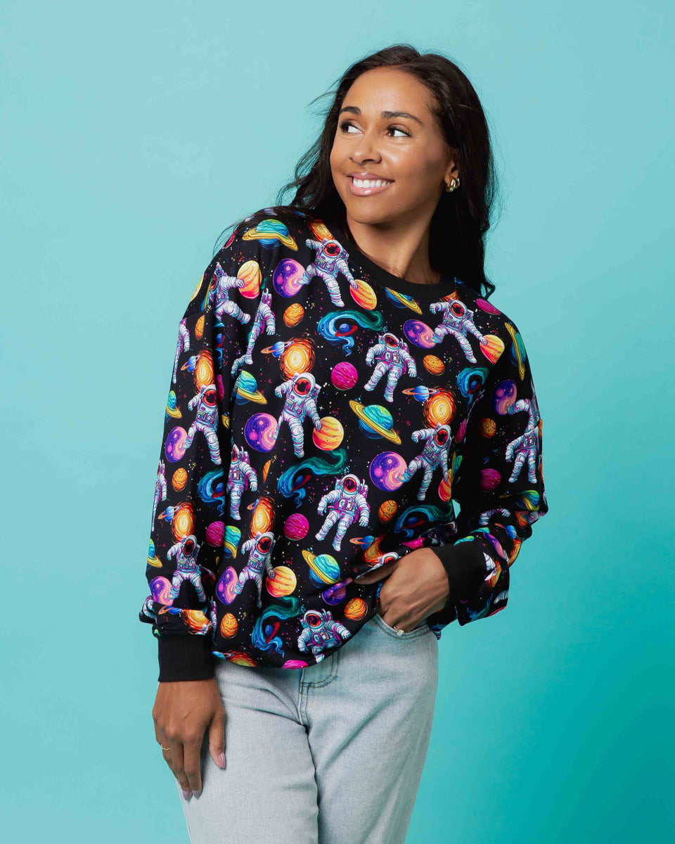 Zero Gravity Adult Unisex Crew Neck Sweatshirt