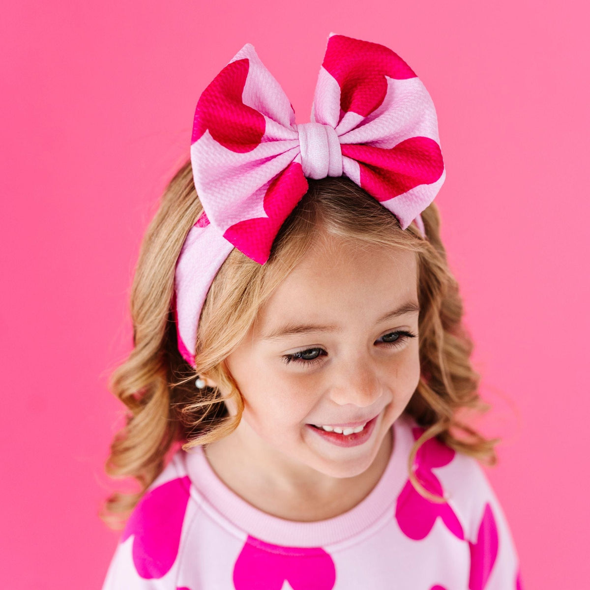 Perfectly Pink Biggie Bow