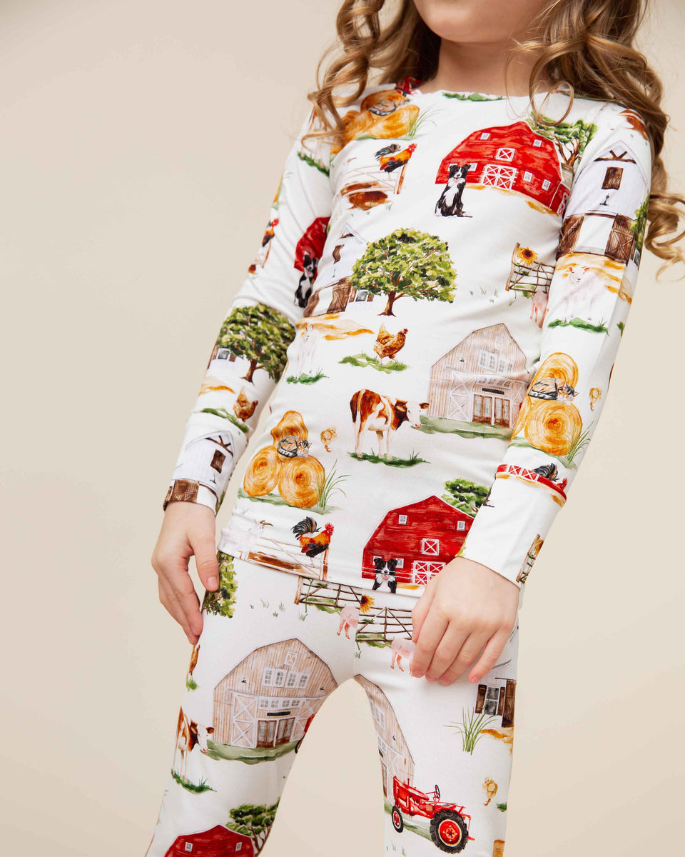 Barn to Be Wild Long Sleeve Pajama Set