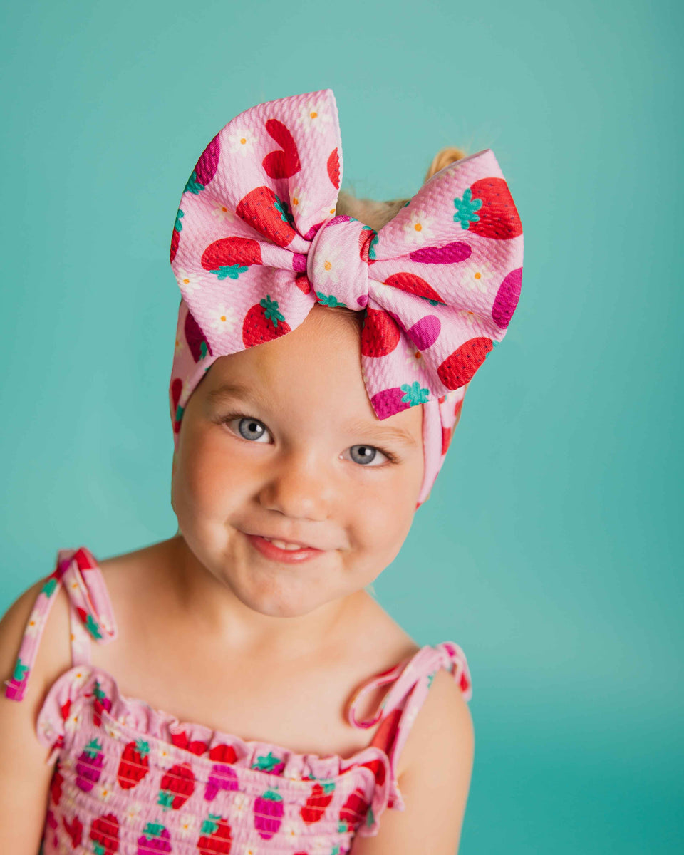 Berry In Love Biggie Bow