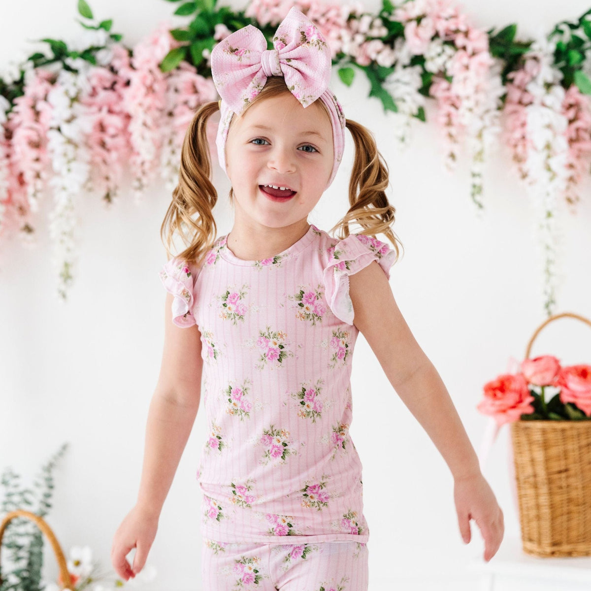 Blooming Bouquet Two-Piece Pajama Set