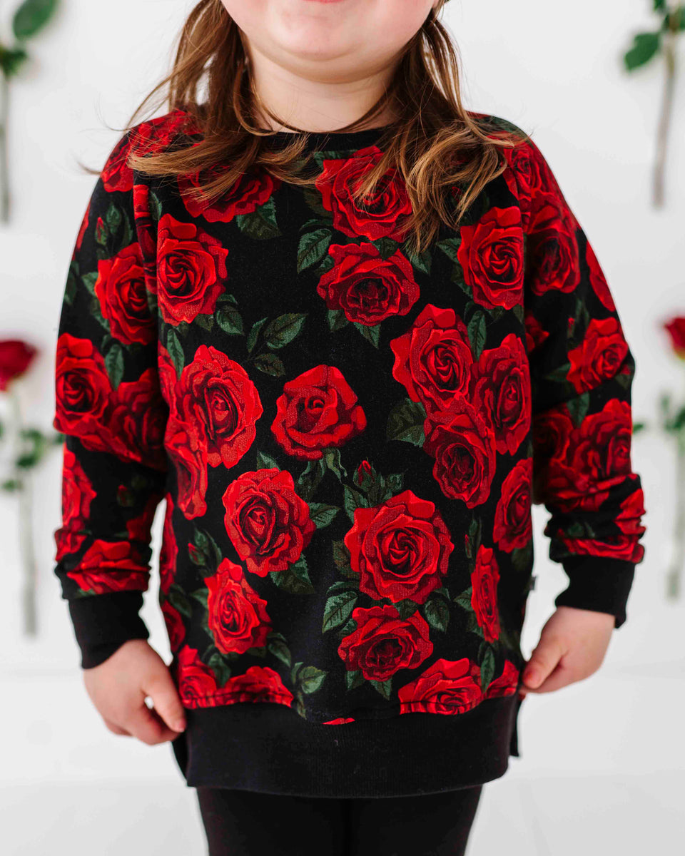 Bums & Roses Crew Neck Sweatshirt