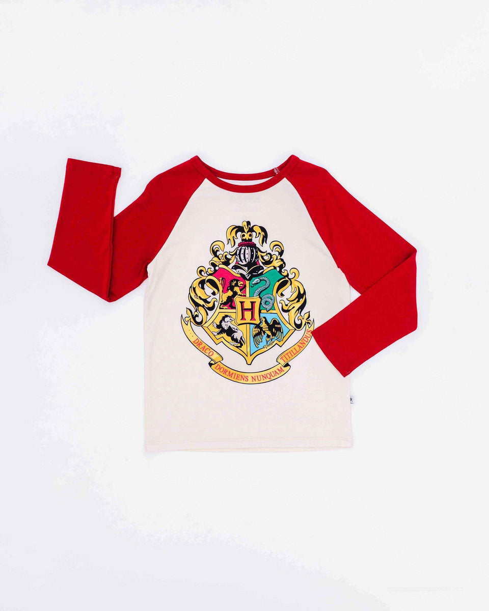 Harry Potter™ Hogwarts Long Sleeve Raglan T-Shirt