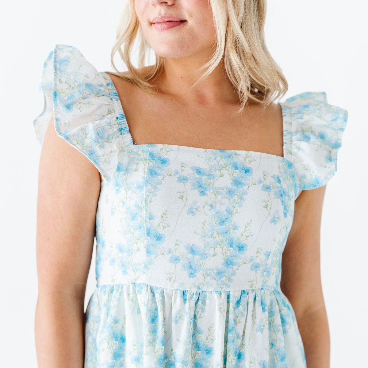 Forget Me Not Tie Waist Women's Dress