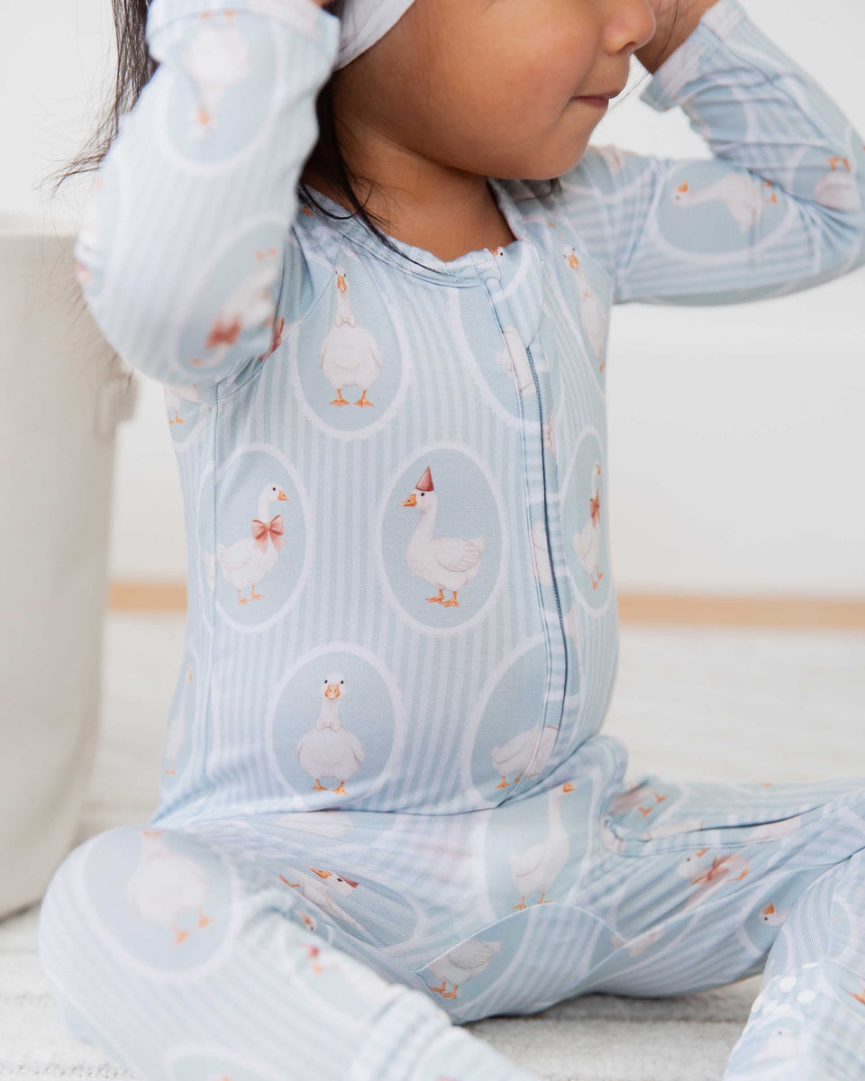 Goose on the Loose Convertible Romper
