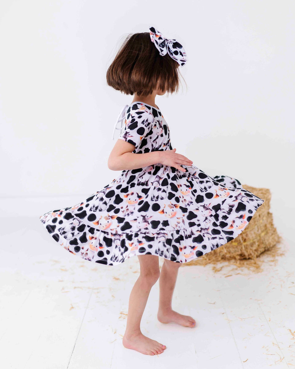 In a Good Moo-D Woven Alligator Clip