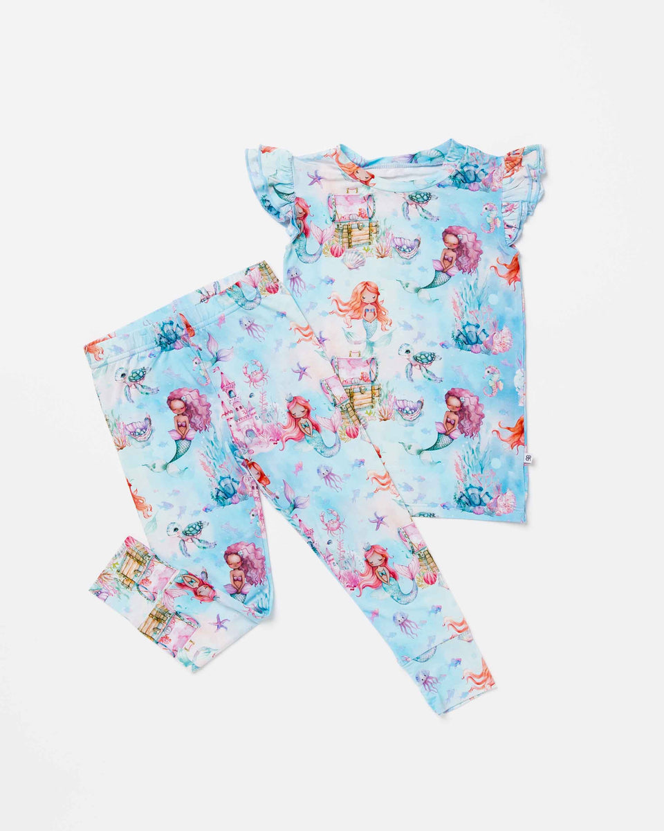 Mermaid to Be Cap Sleeve Pajama Set