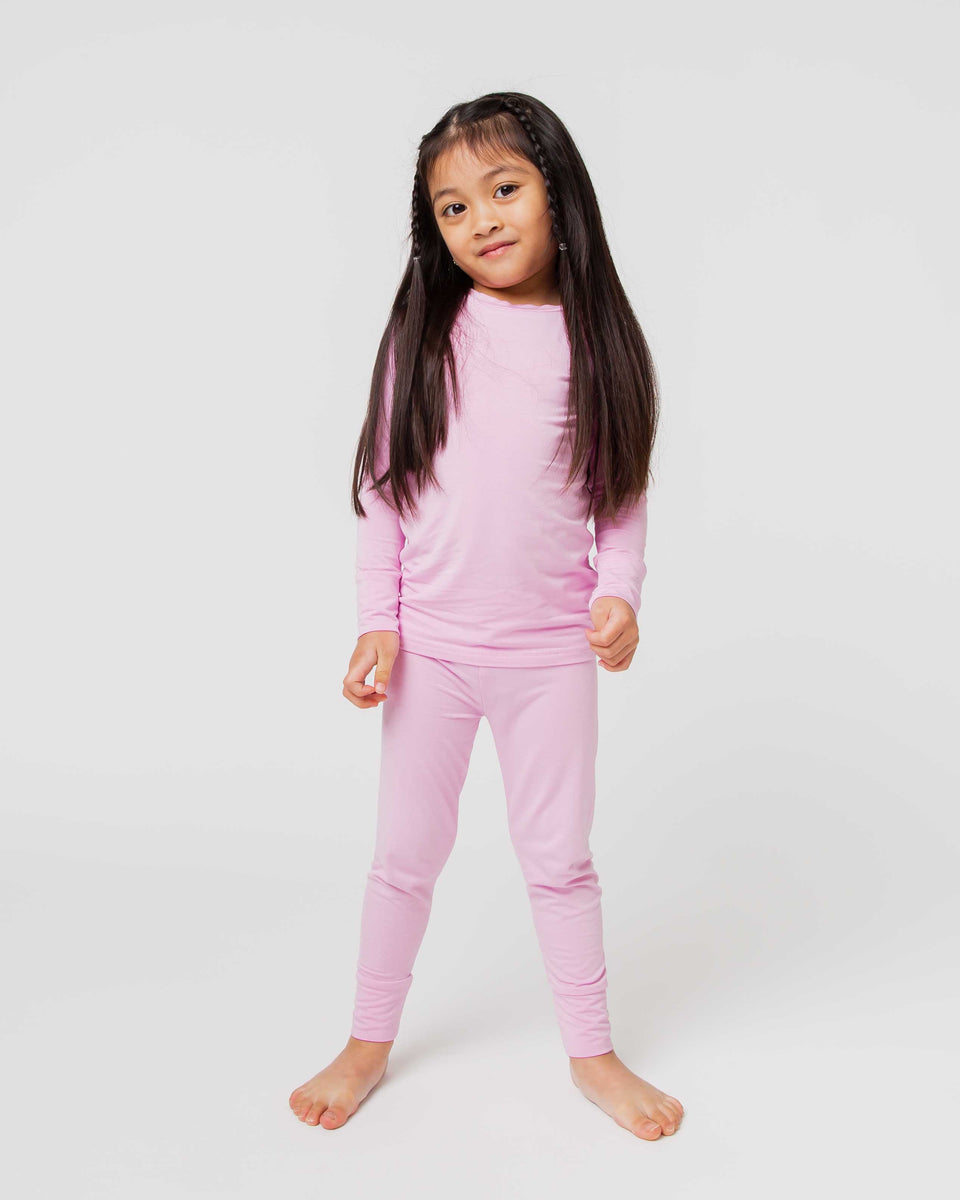 Mauve Over, Pink Long Sleeve Pajama Set
