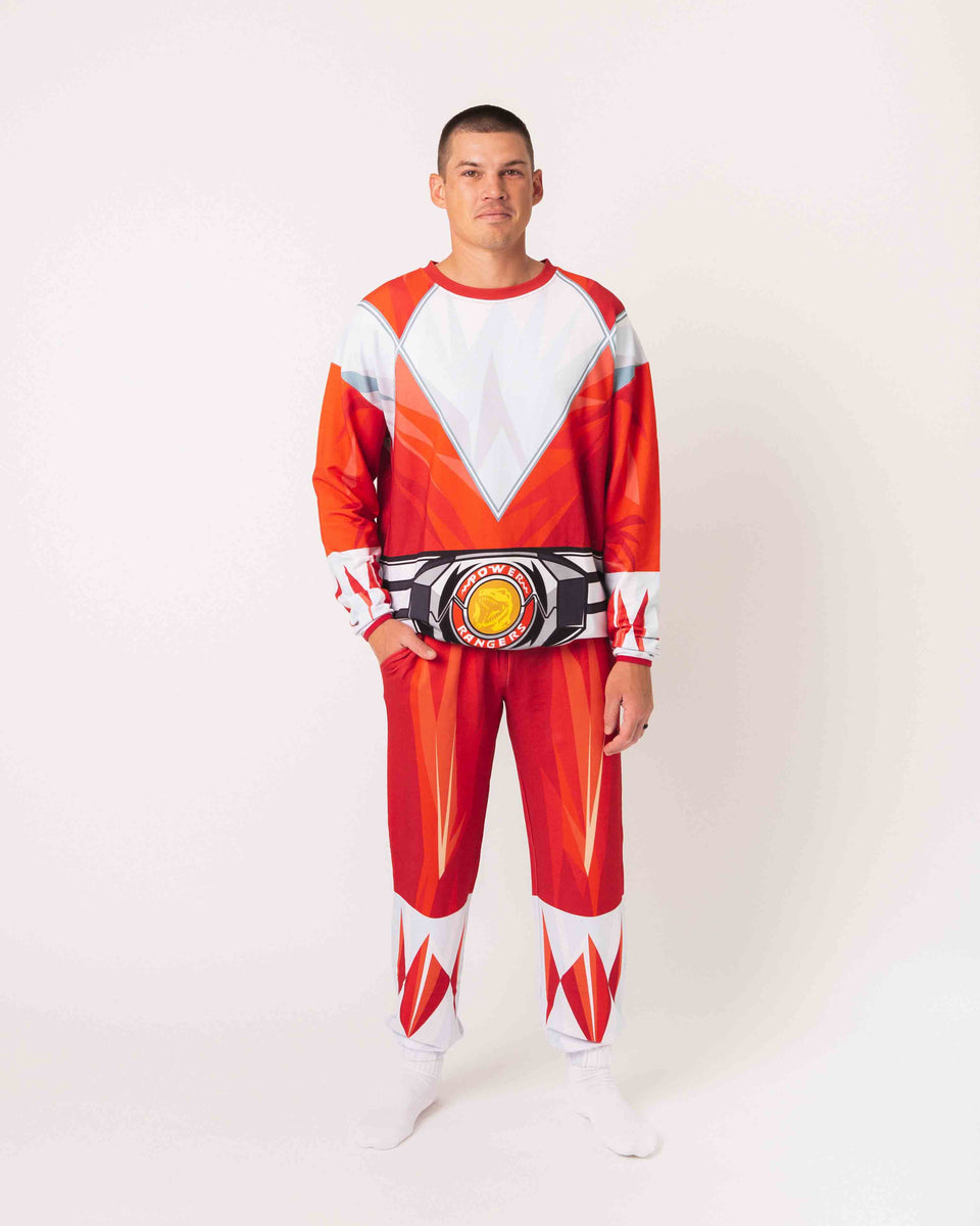 Power Rangers Red Ranger Adult Jogger Set