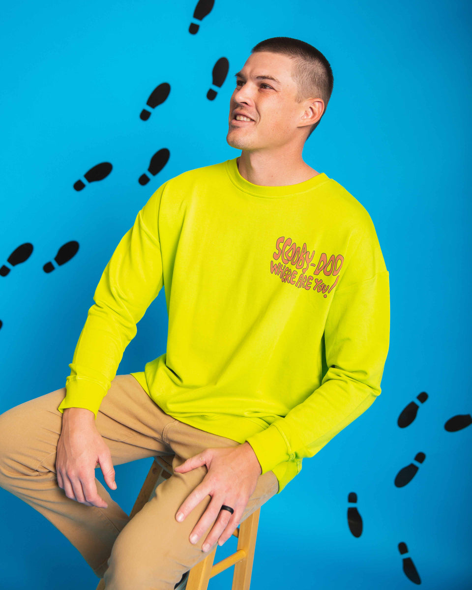Scooby-Doo™ Shaggy Adult Unisex Crew Neck Sweatshirt