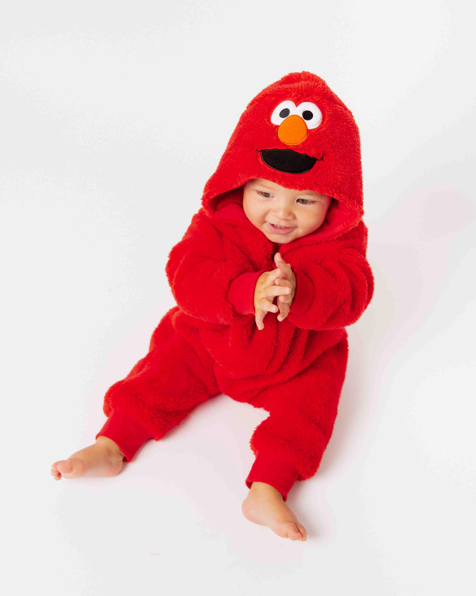 Sesame Street™ Elmo Plush Zip-up One-Piece