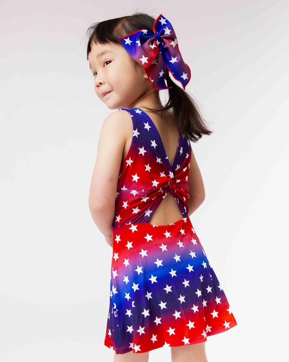 Stars Aligned Sleeveless Twistback Dress
