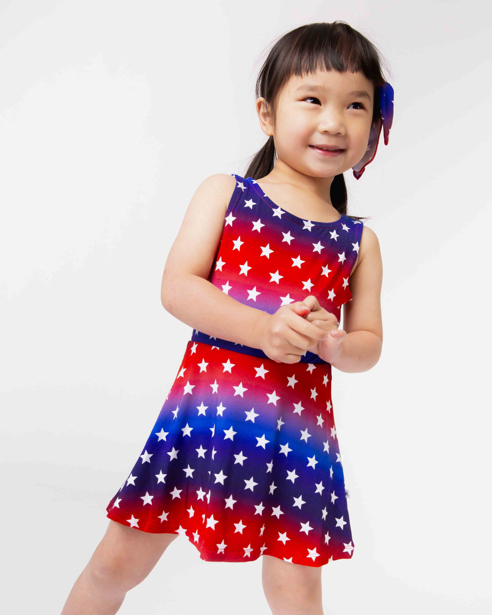 Stars Aligned Sleeveless Twistback Dress