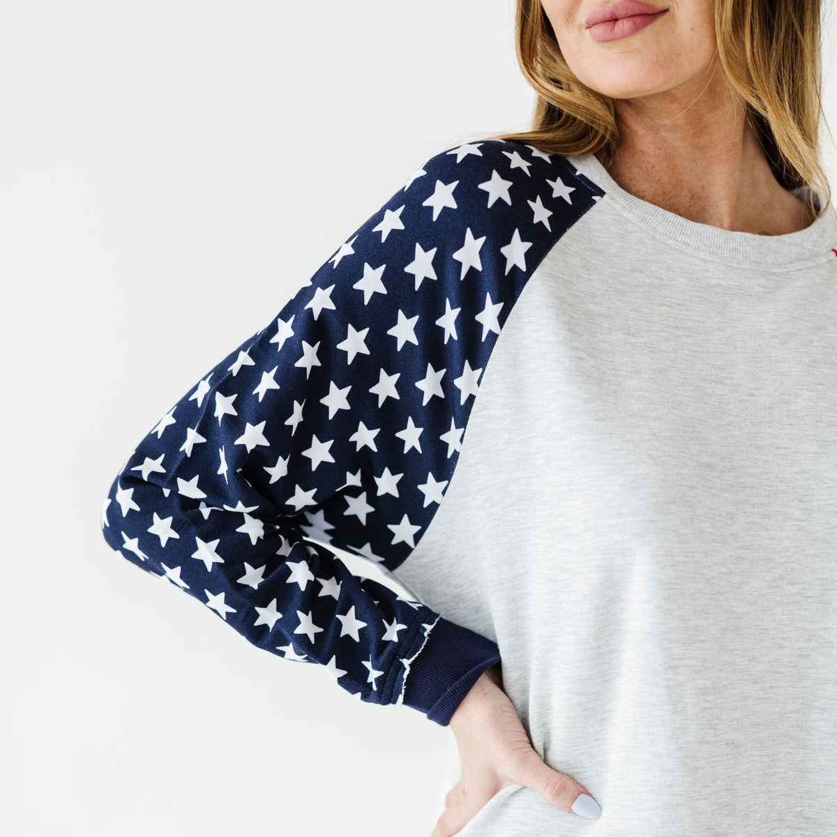 Stars & Stripes Women's Crew Neck Sweatshirt