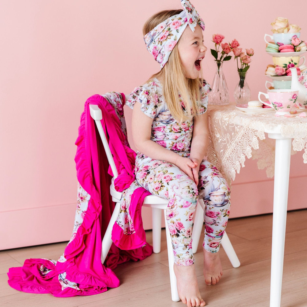 Tea-rific Two-Piece Pajama Set